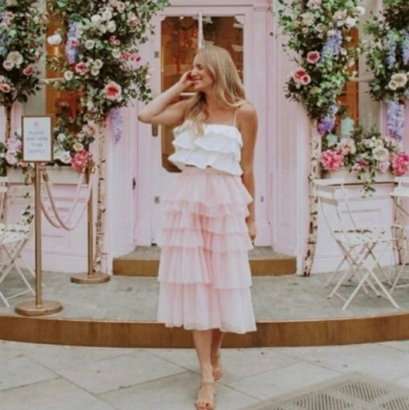 Zara | Tops | Zara Ruffle Top | Poshmark